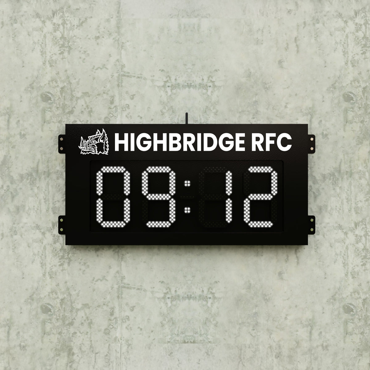 Electronic Clock Display (24 Hour Clock, Stopwatch or Home & Away Scor ...